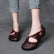 Closed Toe Pleated Flat Sandals – Retrosia