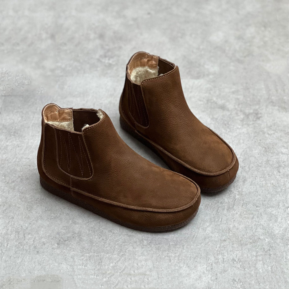 Handmade Leather Chelsea Ankle Boots – Retrosia