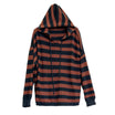 Stripes Knitted Color-Block Hooded Sweater – Retrosia