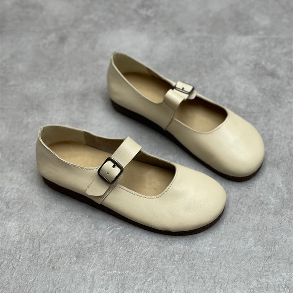 Super Soft Slip-On Flat Pea Shoes | Retrosia