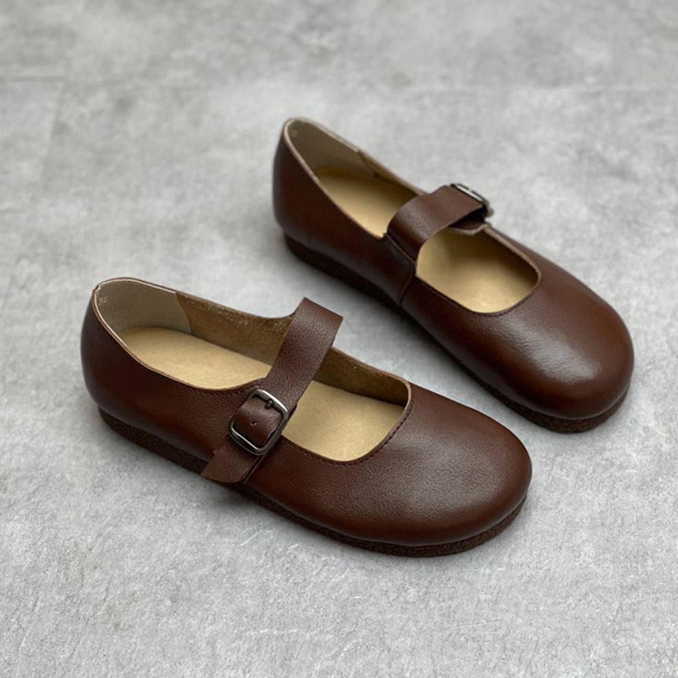 Super Soft Slip-On Flat Pea Shoes | Retrosia