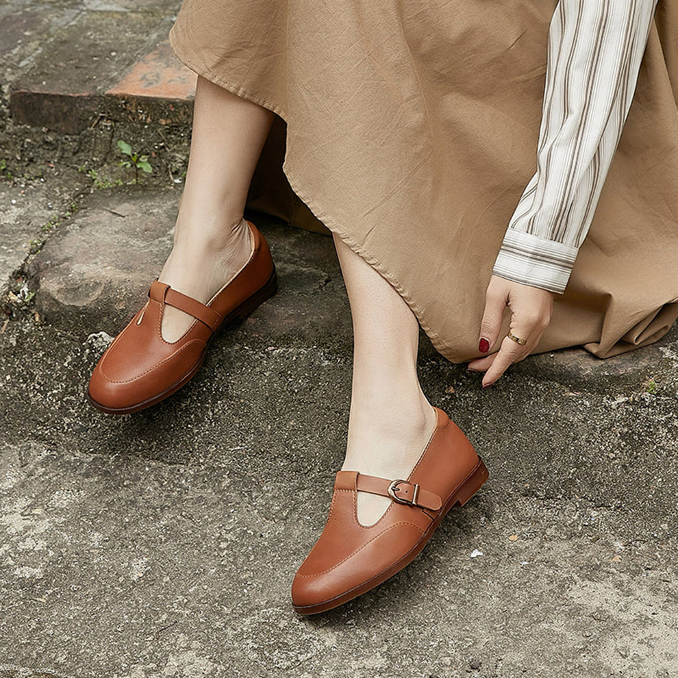 Trendy Spring Slip-On Loafers Flat Shoes | Retrosia
